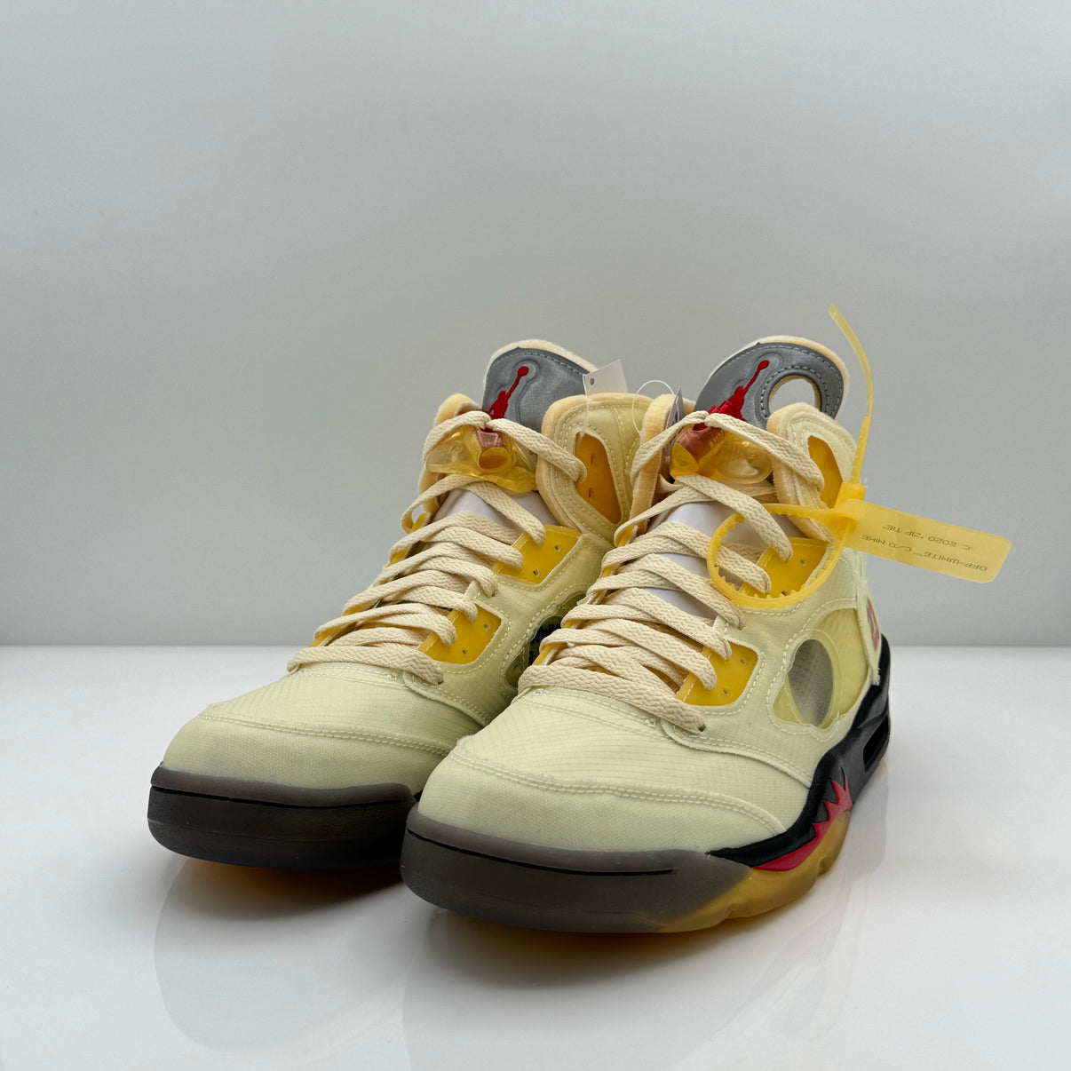 Off-White x Air Jordan 5 'Sail' – Kream360